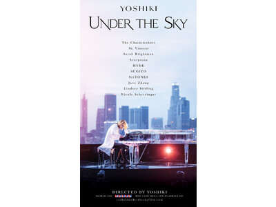 YOSHIKI初監督作品 映画『YOSHIKI：UNDER THE SKY』アメリカ・イギリスでの劇場公開決定 －YOSHIKI PR事務局｜BtoBプラットフォーム 業界チャネル