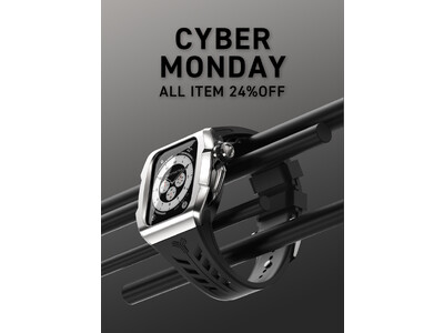 【セール延長開催】スウェーデン発のアップルウォッチケースブランドY24日本公式サイトにて、期間限定セール「サイバーマンデーセール」を開催中 ...